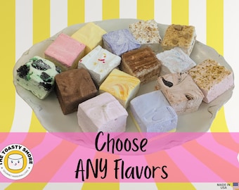 Gourmet Marshmallows, One Dozen (12) Fall Flavors Variety Pack Gourmet ...