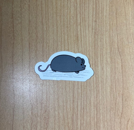 Timothy the Mouse Sticker Vinyl Sticker - Etsy