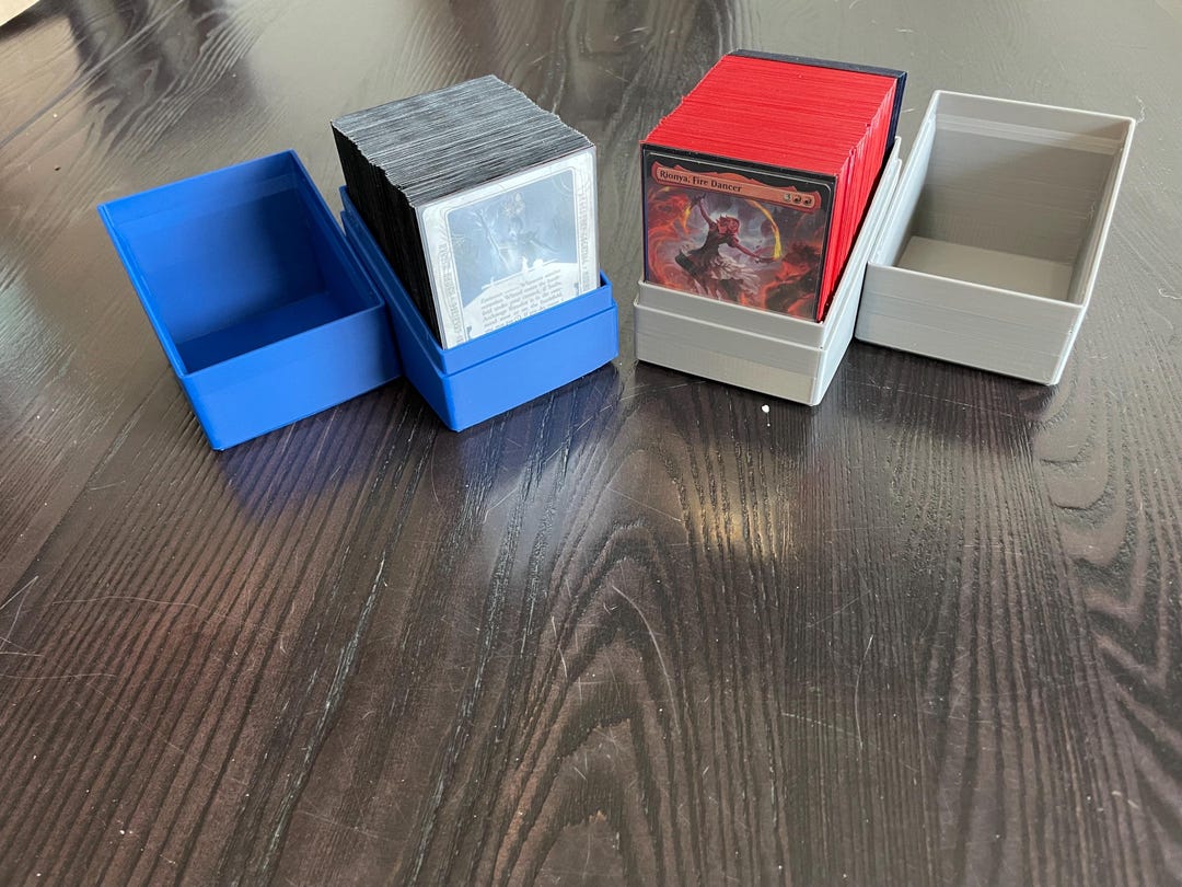 Deckbox Custom 3D Printed Storage Solution for Cards & Gaming Unique Design, Durable Material ...