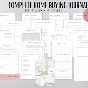 Ultimate Home Buying Planner, Printable Home Owner Planner, Printable ...