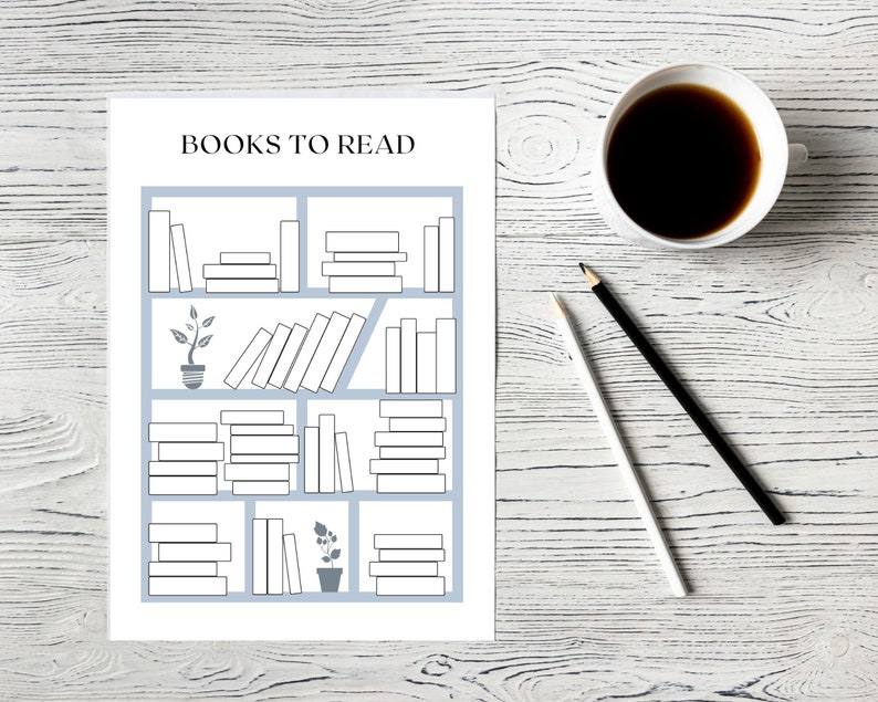 Ultimate Digital Reading Planner, Printable Book Log, Book Tracker ...