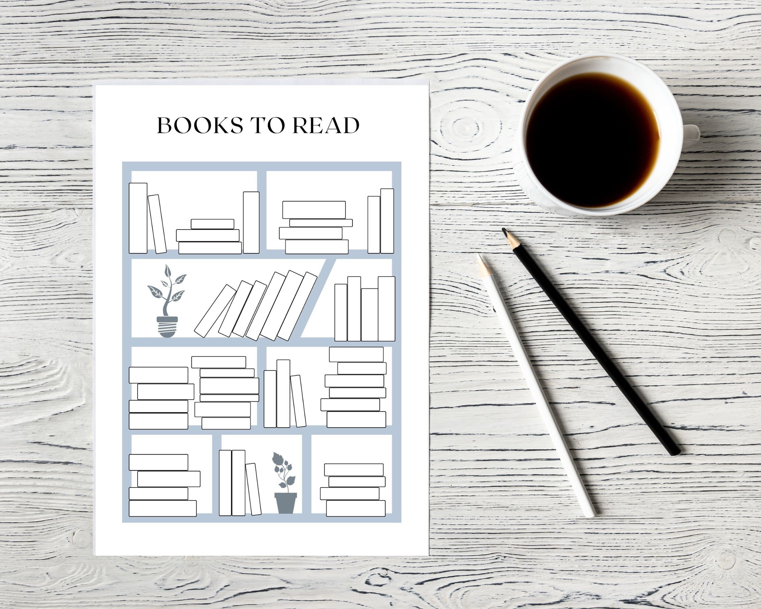 Ultimate Digital Reading Planner, Printable Book Log, Book Tracker ...