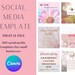 100 Pink IG Template for Small Business | Digital Templates | Social ...
