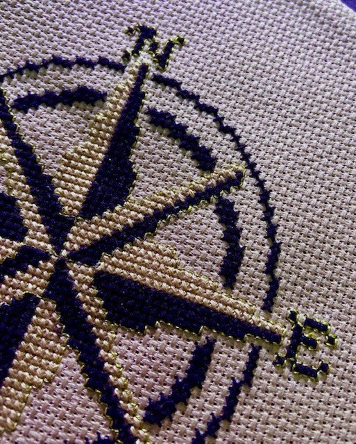 Compass Cross Stitch Pattern - Etsy