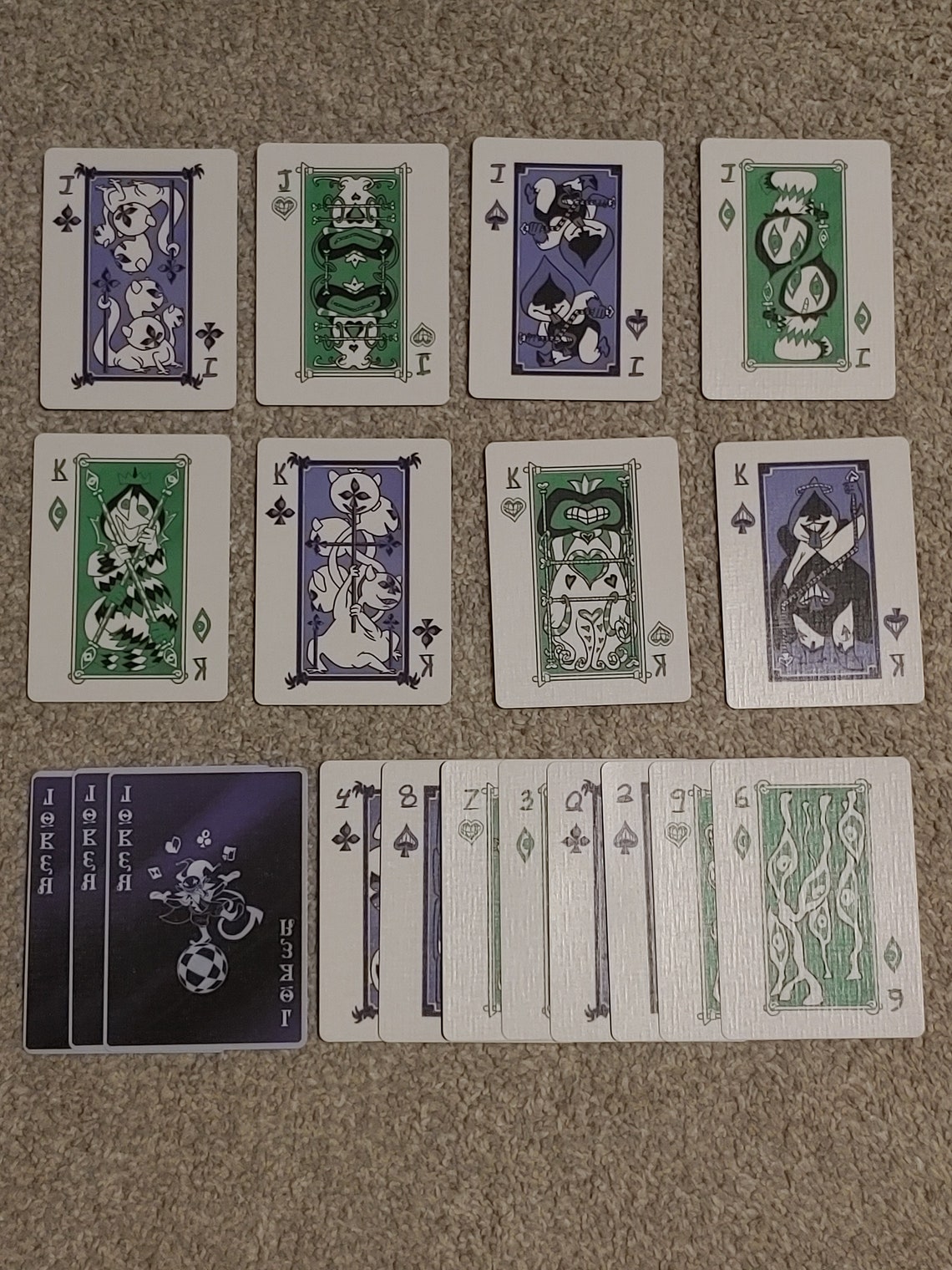 Kanotynes Deltarune Playing Cards - Etsy Ireland