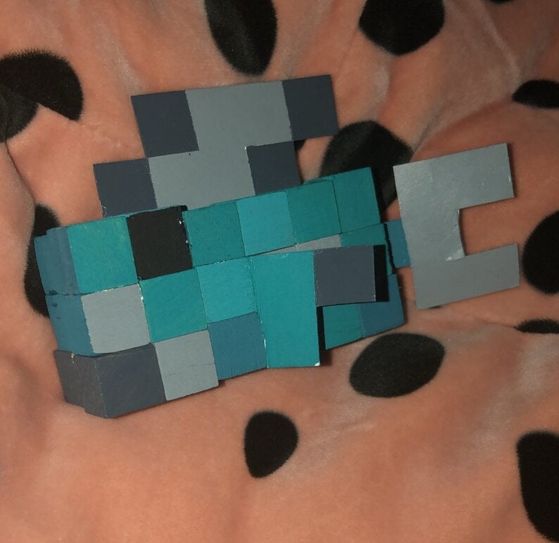 Minecraft Custom Colored Tropical Fish - Etsy