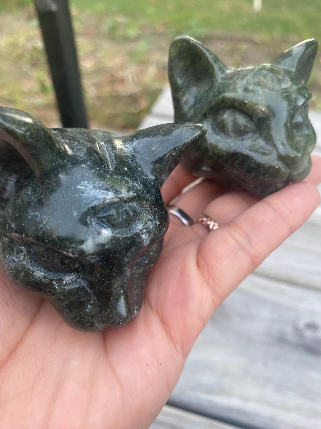 Jade Cat - Etsy