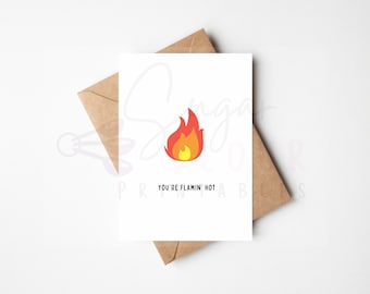 Personalized Firefighter Card, Fire Department Gift, Fireman Employee ...