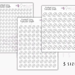 Football Royal Icing Transfer Sheets Royal Icing Template Royal Icing ...