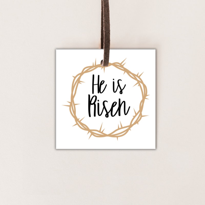 He is Risen - Etsy