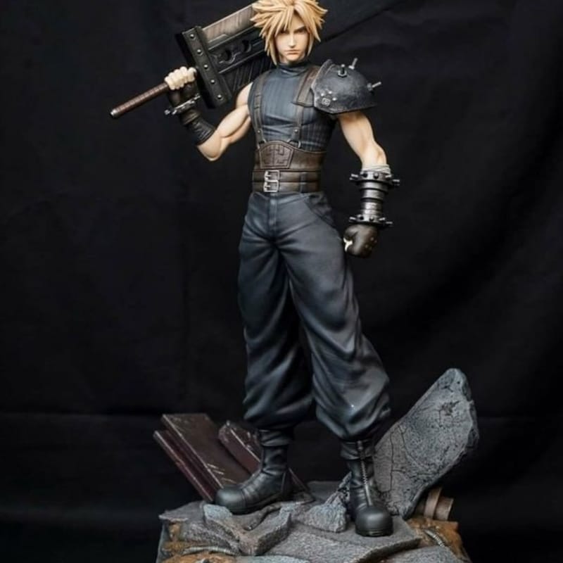Cloud Strife Stl File - Etsy
