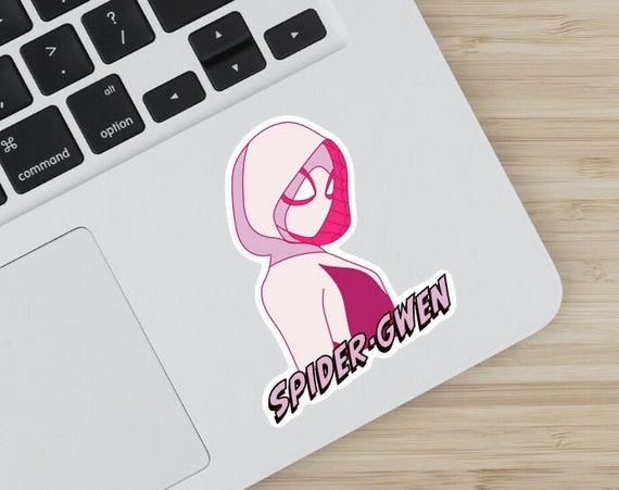 Sticker spider-gwen Spider-verse Spider-man - Etsy