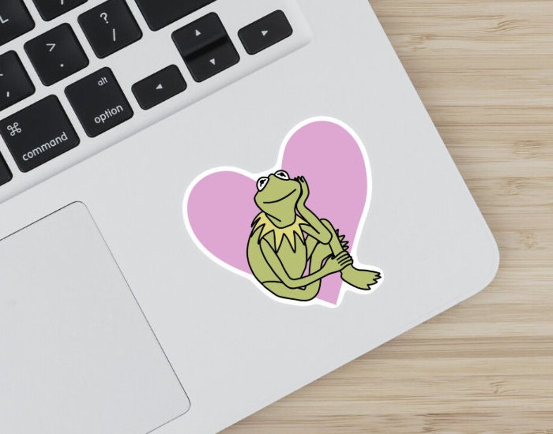 Sticker kermit Love Kermit the Frog the - Etsy