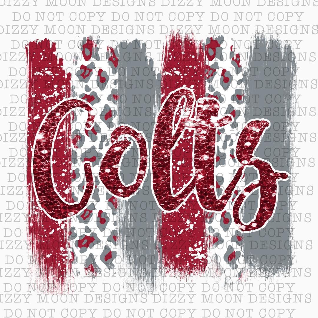 Colts Sports Football School Png Digital Download Sublimation Designs ...