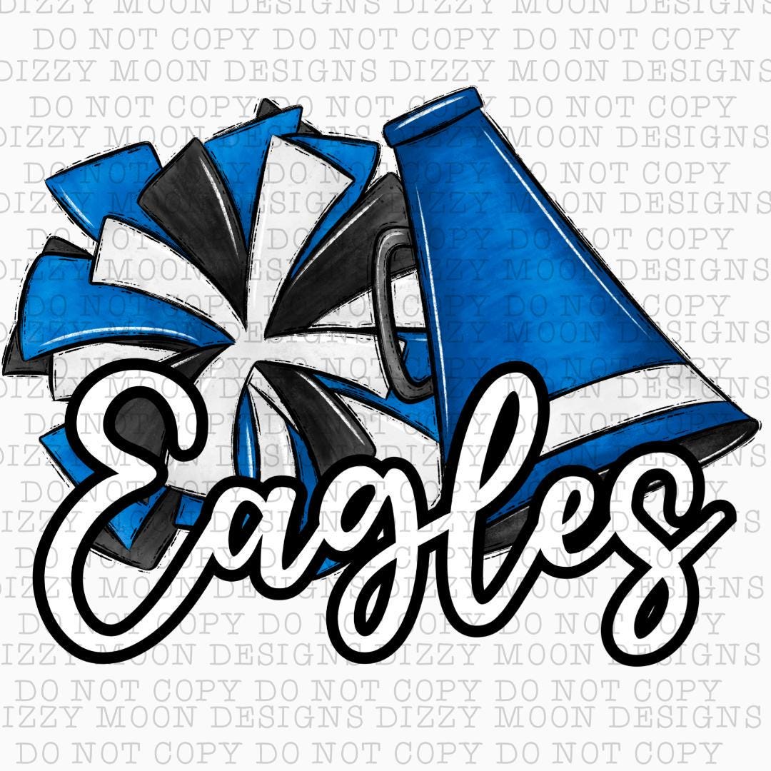 Eagles Cheer | Sports | Football | School | Png | Digital Download ...