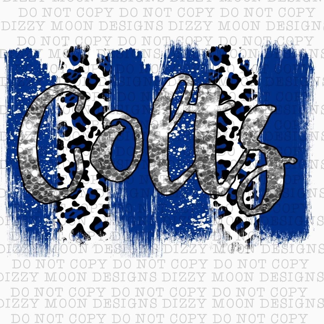 Colts Sports Football School Png Digital Download Sublimation Designs ...