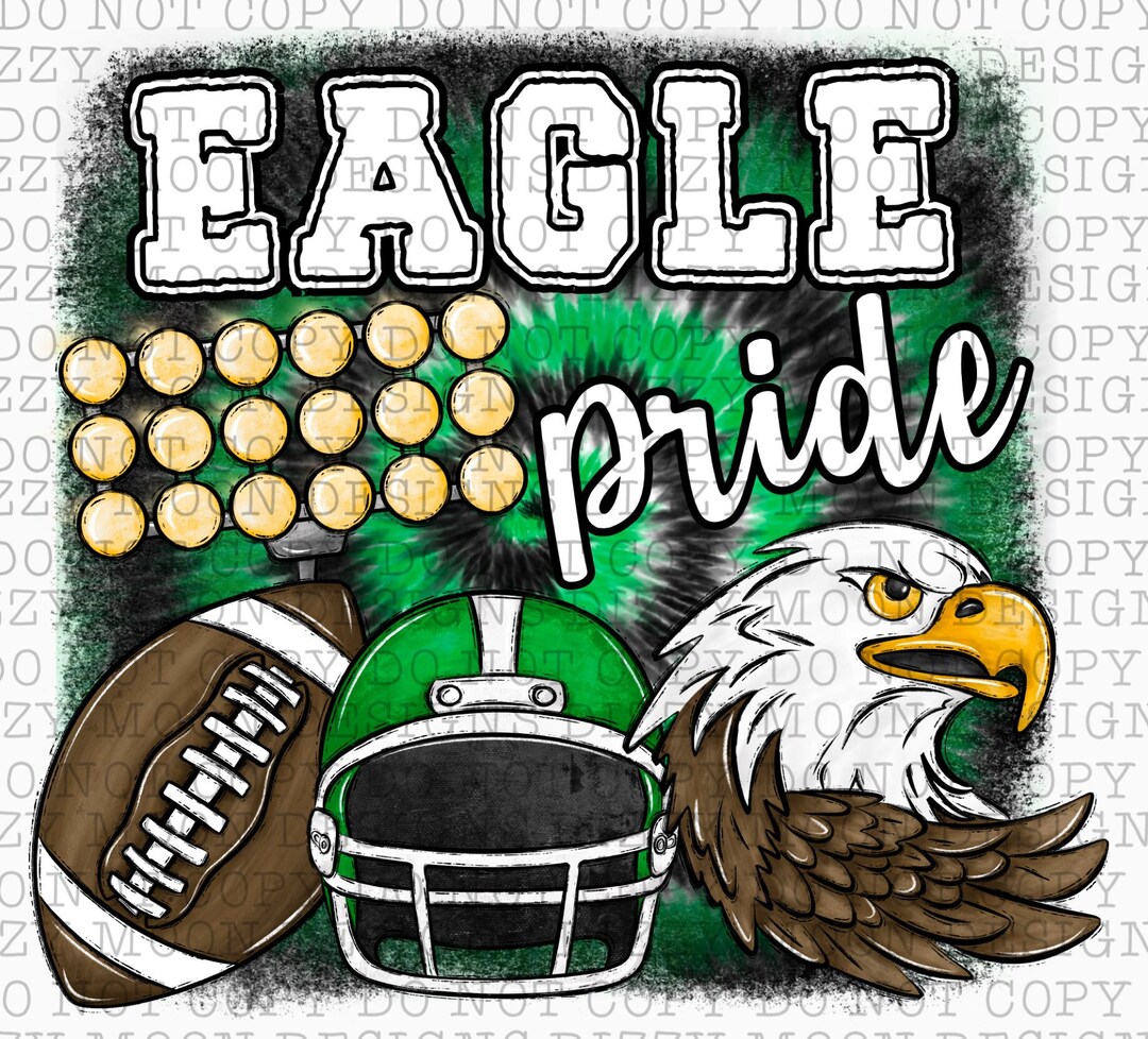 Eagle Pride | Sports | Football | School | Png | Digital Download ...
