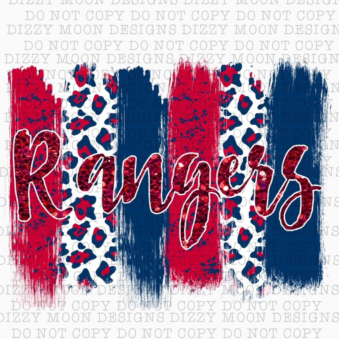 Rangers | Sports | Football | School | Png | Digital Download ...