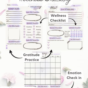 Editable Printable Planner Bundle| Daily Planner| Weekly Planner ...