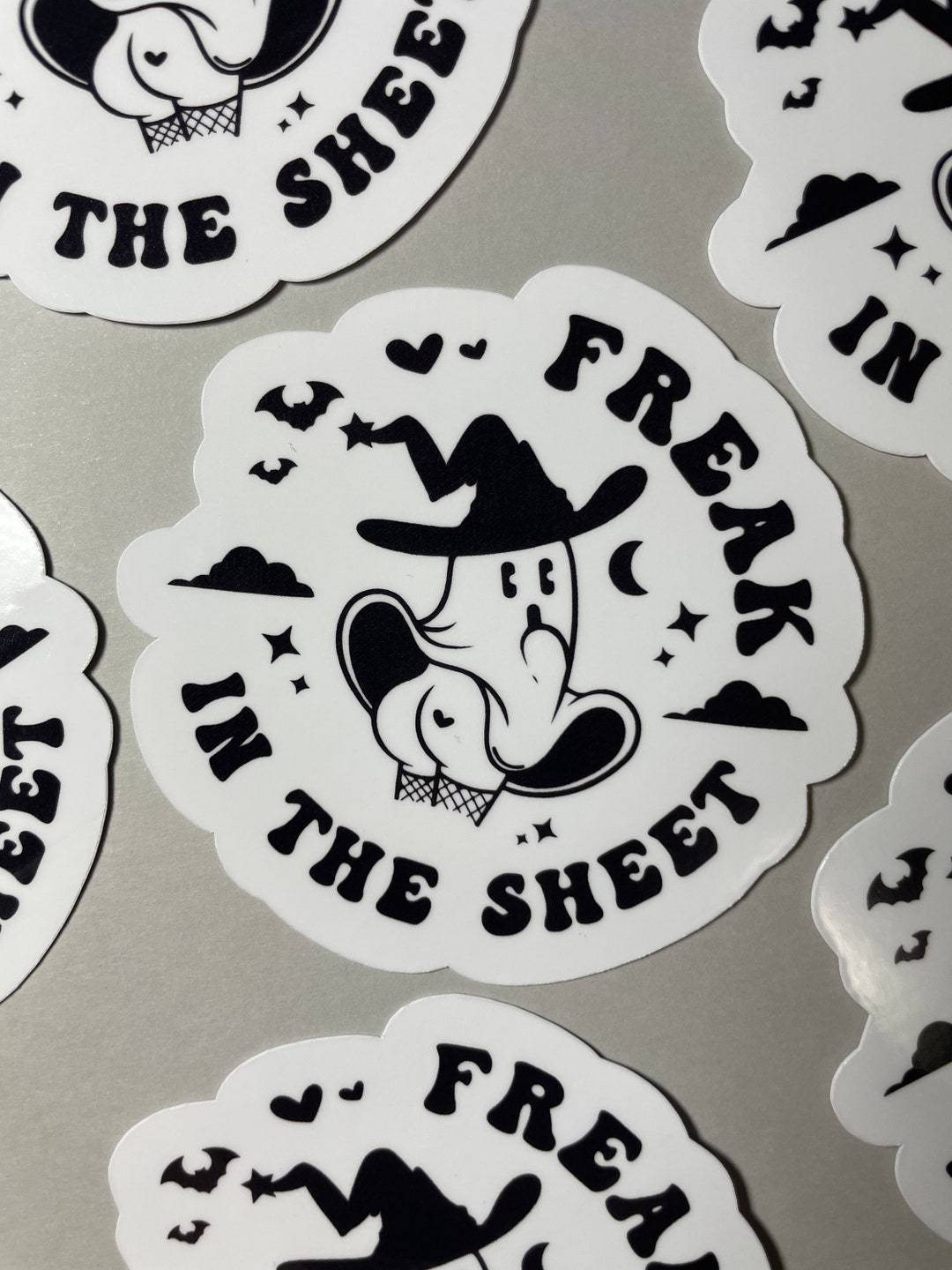 Freak in the Sheet Vinyl Sticker - Etsy