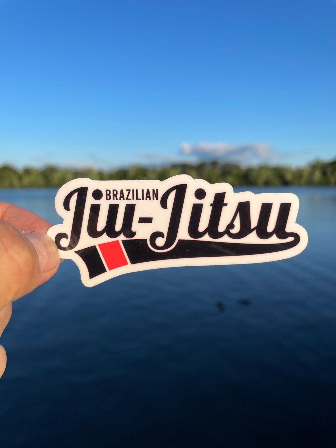 Brazilian Jiu Jitsu BJJ Vinyl Sticker - Etsy