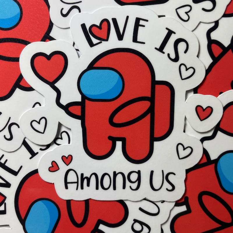 Among Us Sticker Etsy