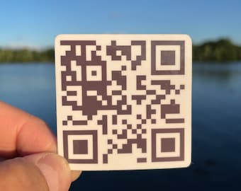 Rick Astley QR Code Sticker, Never Gonna Give You up Meme, Funny Prank ...