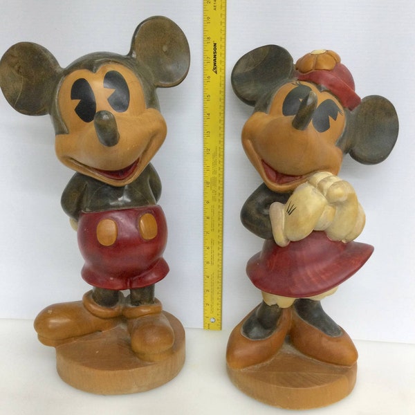 Carved Mickey Mouse - Etsy