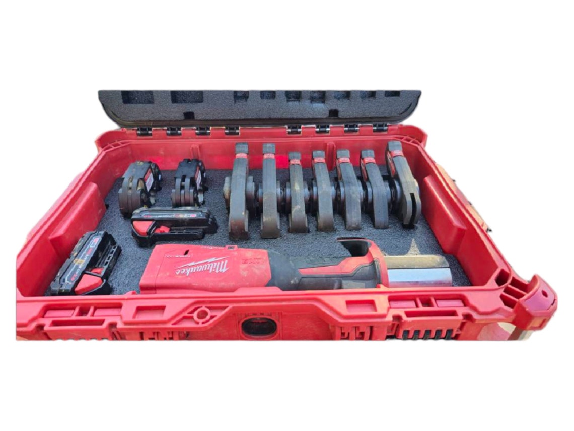 Milwaukee M18 Force Logic Propress With Streamline ACR Jaws Kaizen Foam ...