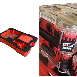 Milwaukee M12 2 Plane Laser Kaizen Foam Insert for Packout - Etsy Canada