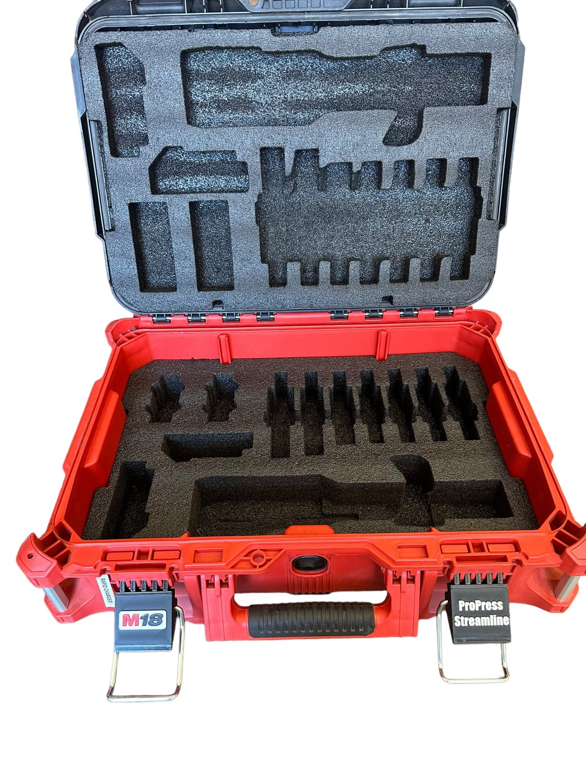Milwaukee M18 Force Logic Propress With Streamline ACR Jaws Kaizen Foam ...