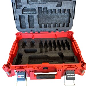 Milwaukee M18 Force Logic Propress With Streamline ACR Jaws Kaizen Foam ...