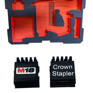 Milwaukee Packout Kaizen Foam Insert M18 Brad-nailer and Crown Stapler ...