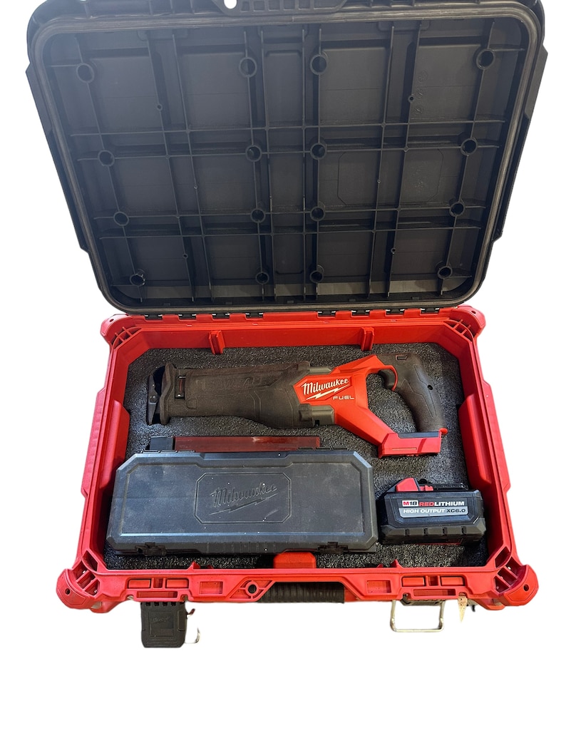 Milwaukee M18 Sawzall Reciprocating Saw Kaizen Foam Insert for Packout ...