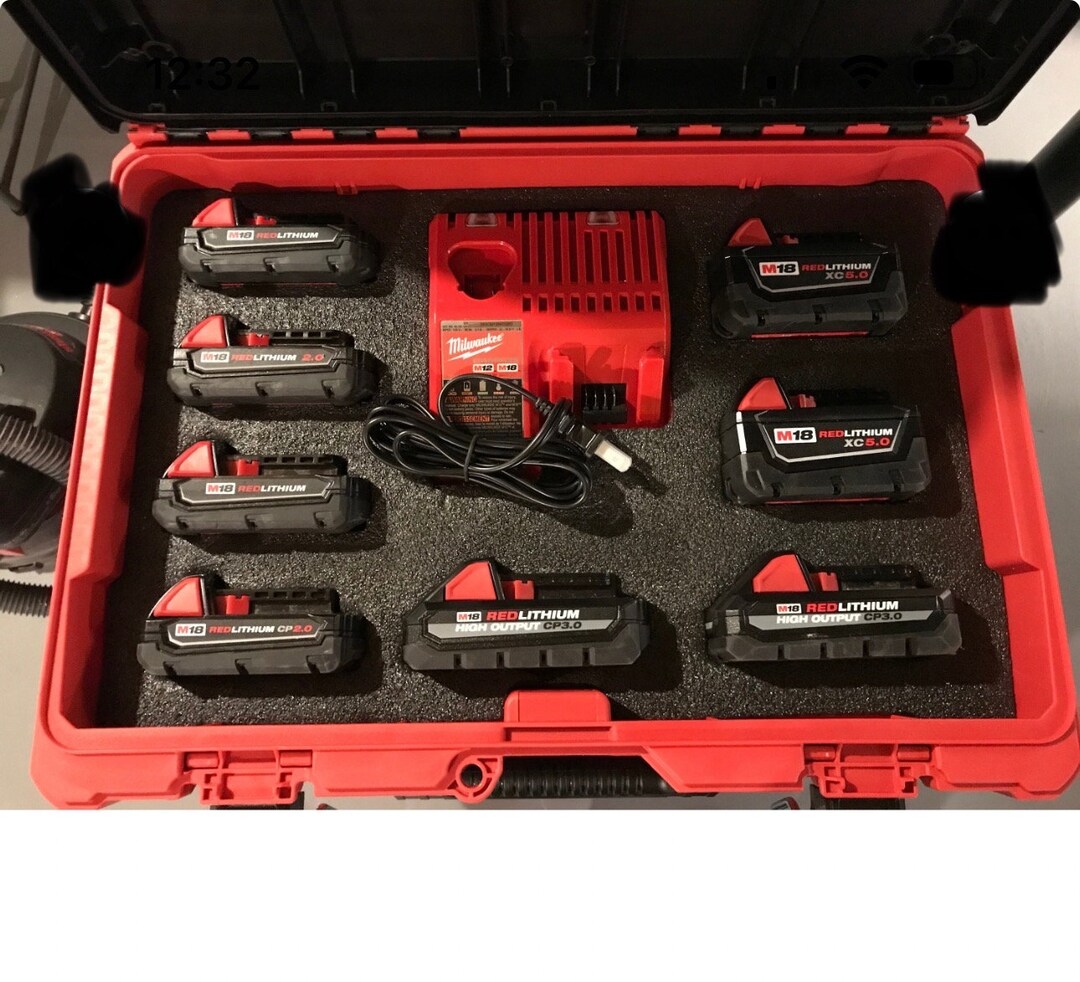 M18 Battery Foam Insert for 48-22-8424 - Etsy