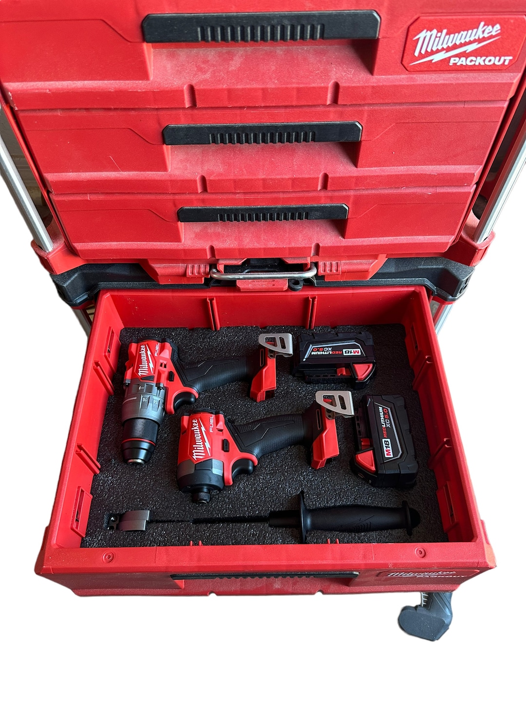 M18 Hammer Drill Combo Kit Kaizen Foam Insert for Milwaukee Packout ...