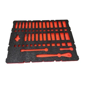 Milwaukee 3/8in Socket Set Kaizen Foam Insert for Packout 4 Drawer - Etsy