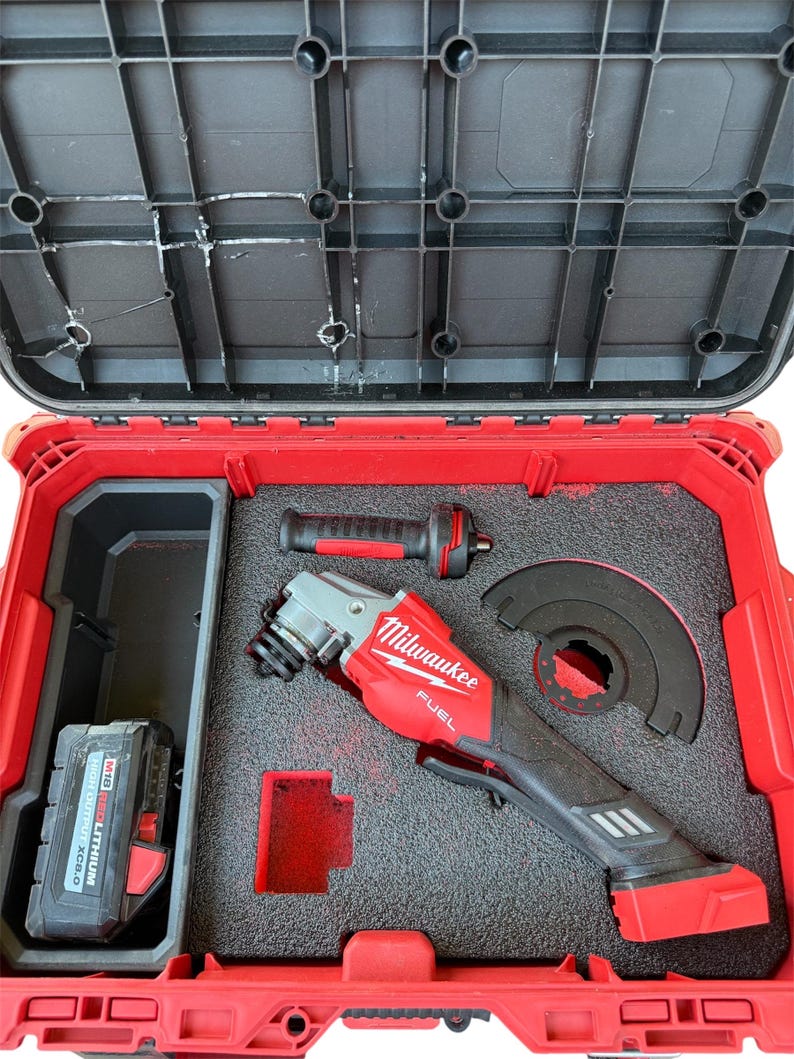 Milwaukee M18 Fuel Grinder Packout Foam Insert - Etsy
