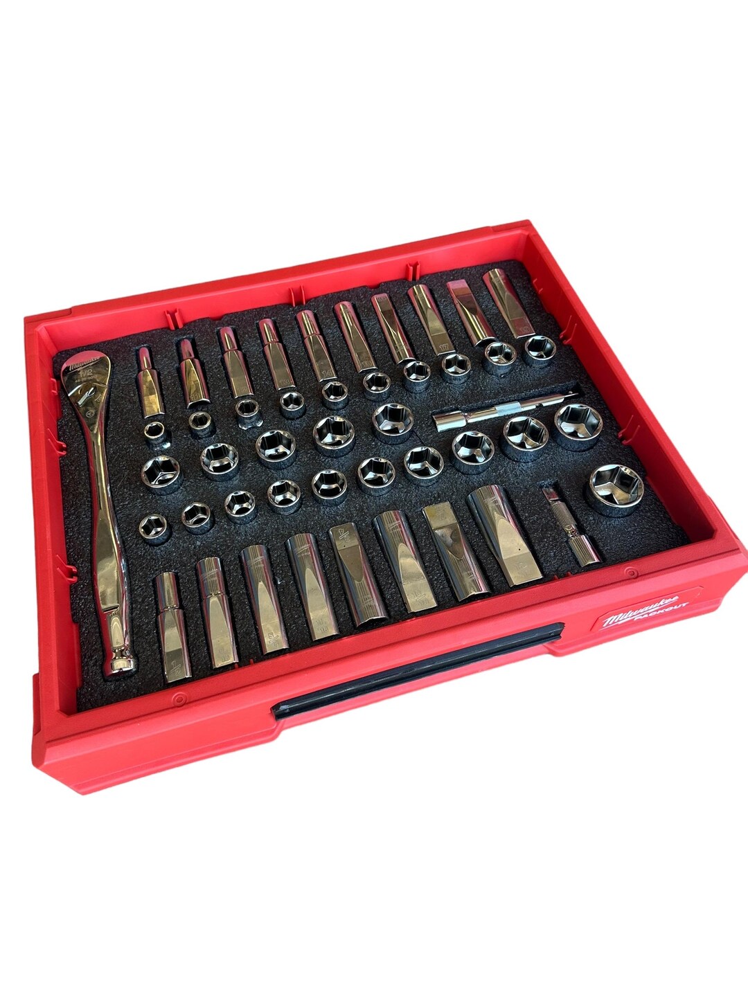 Milwaukee 1/2in Socket Set Kaizen Foam Insert for 3 Drawer Packout ...