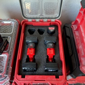 Milwaukee Packout M12 Battery Storage Kaizen Foam Insert-no Tools ...