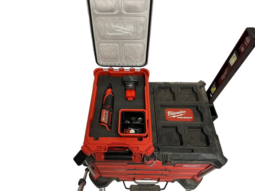 Milwaukee Packout M12 Rotary Tool Kaizen Foam Insert - Etsy