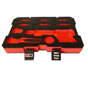 Milwaukee M18 Short Throw Press Tool Kaizen Foam Insert 8424-no Tools ...
