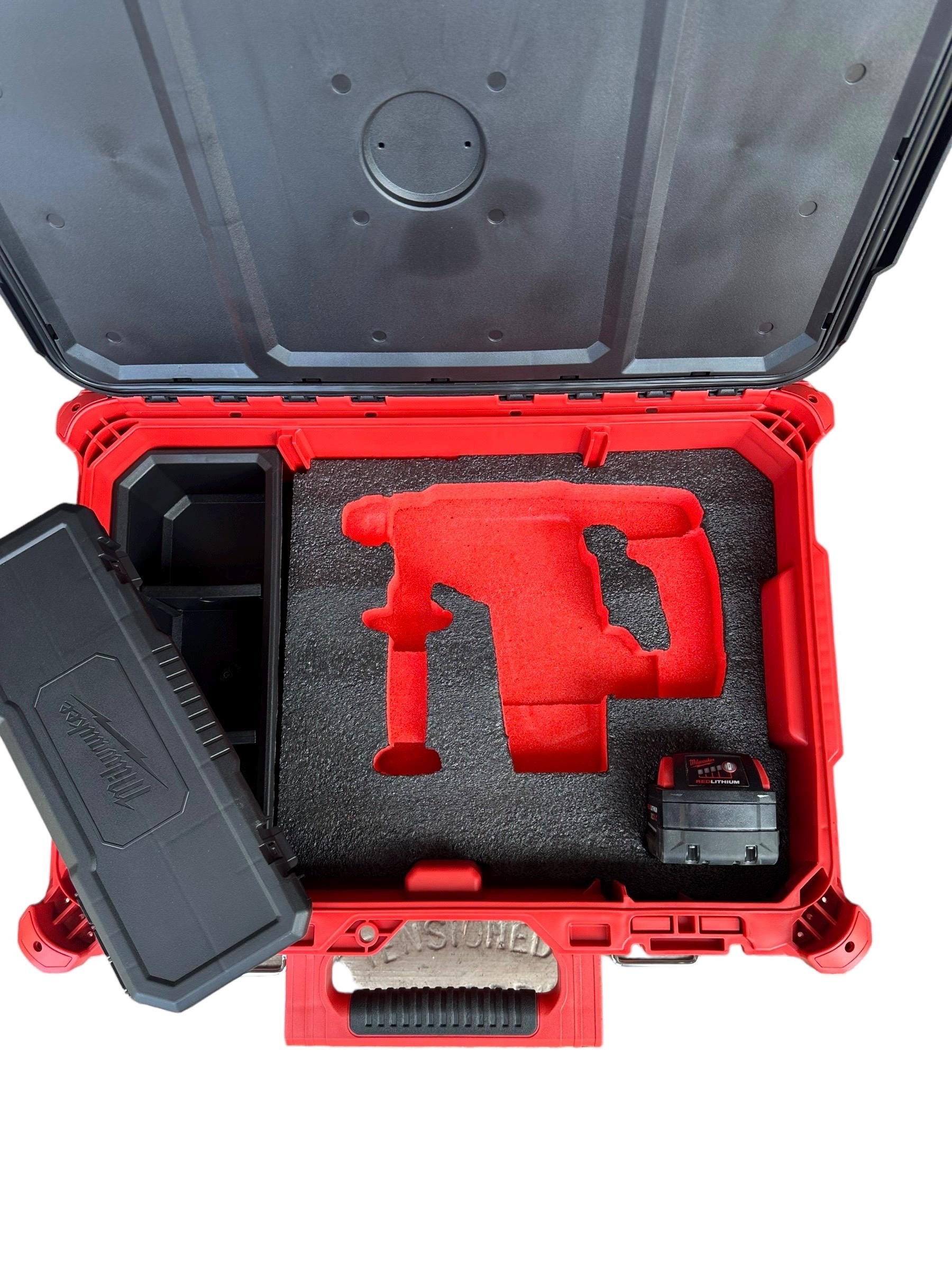 M18 SDS Rotary Hammer Kaizen Foam Insert for Milwaukee Packout Tool Box ...