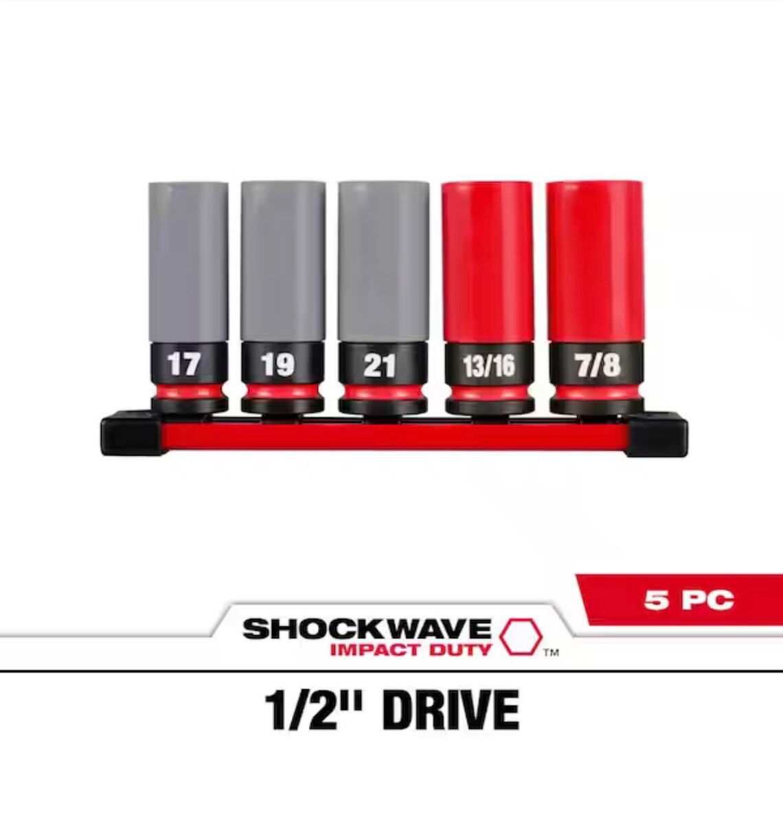 Milwaukee Packout Kaizen Foam Insert for M12 Stubby and Lug Socket Set ...