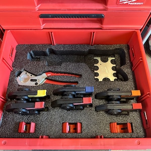 Milwaukee M18 Short Throw Press Tool W/pex and Viega Crimp Jaws Kaizen ...