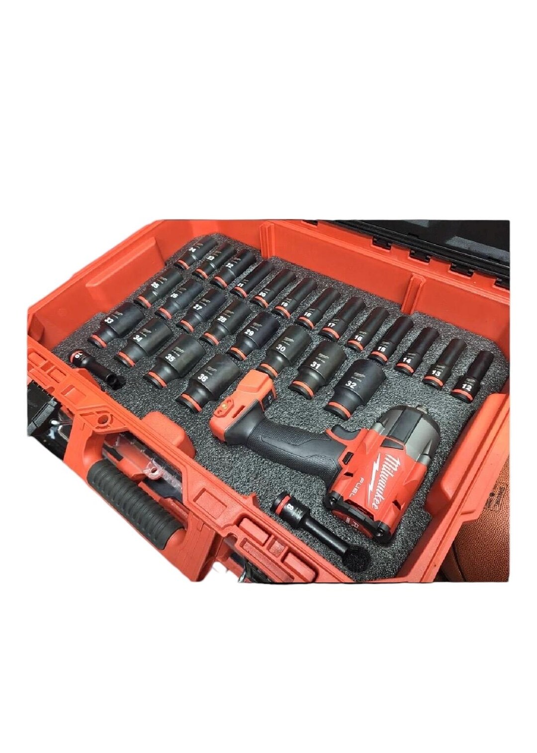 Milwaukee M18 Imapct 1/2 Socket Set Foam Insert for Packout - Etsy