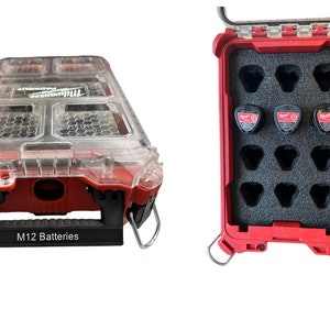Milwaukee Packout M12 Battery Storage Kaizen Foam Insert-no Tools ...