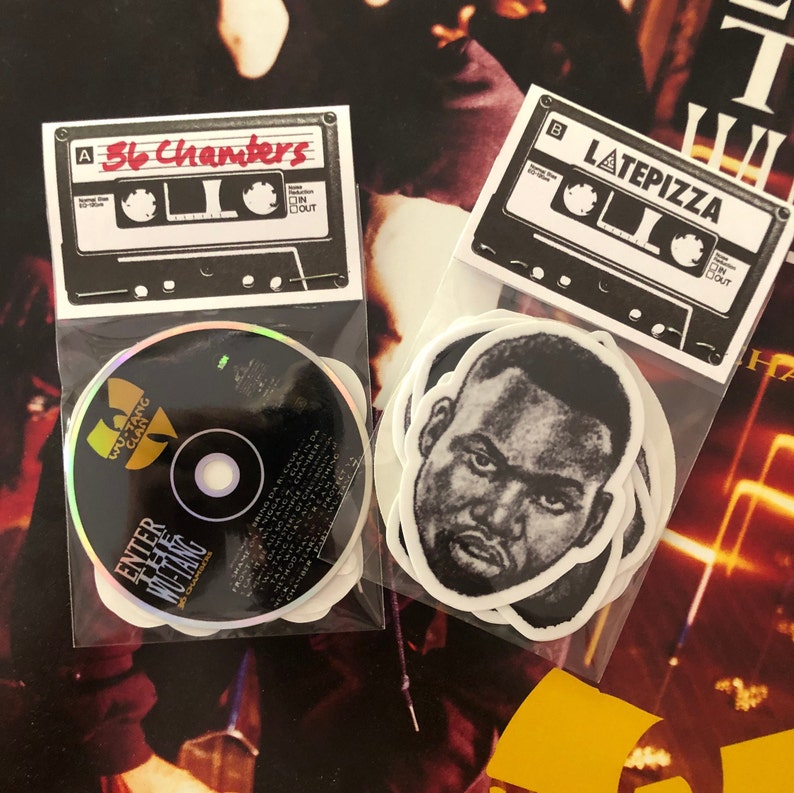 Wu-tang 36 Chambers Sticker Pack - Etsy