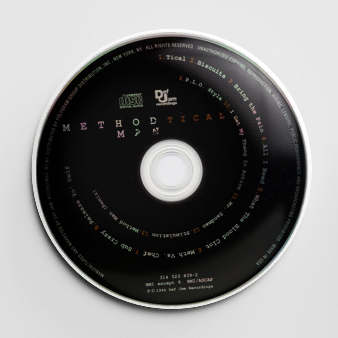 Method Man tical Button Pin New York Hip Hop Wu-tang - Etsy