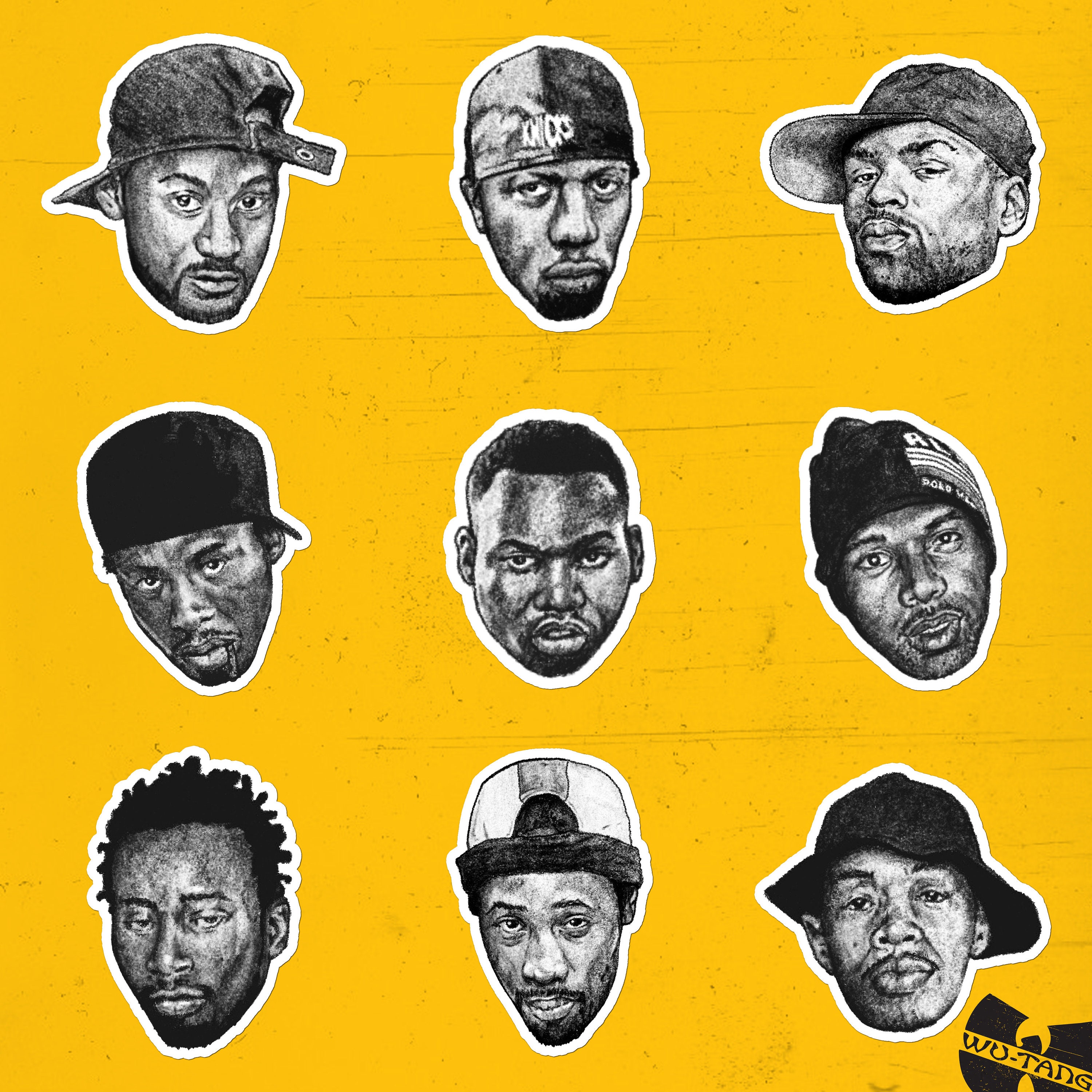 Wu-tang 36 Chambers Sticker Pack - Etsy